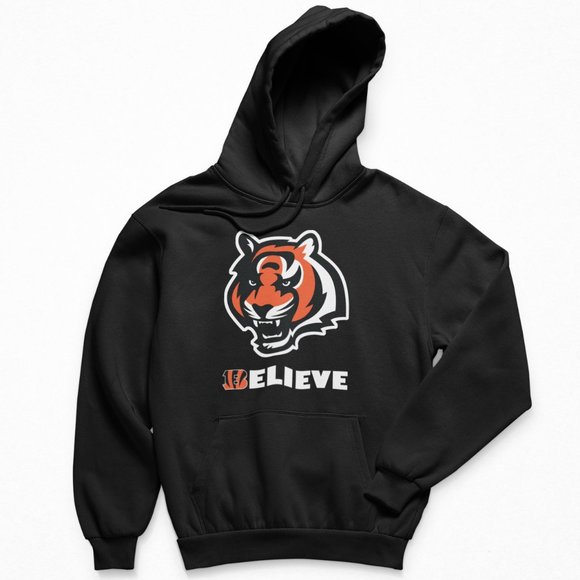 Team Fans | Sweaters | New Believe Cincinnati Bengals Tiger B Fleece ...
